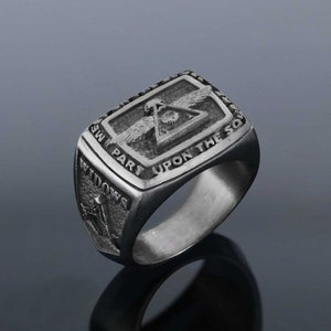 All Seeing Eye Ring, Silver Seeing Eye Ring, Sterling Silver Customized ...