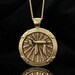 Sterling Silver Jewish Chai Pendant, Chai Jewish Medallion, 925K ...