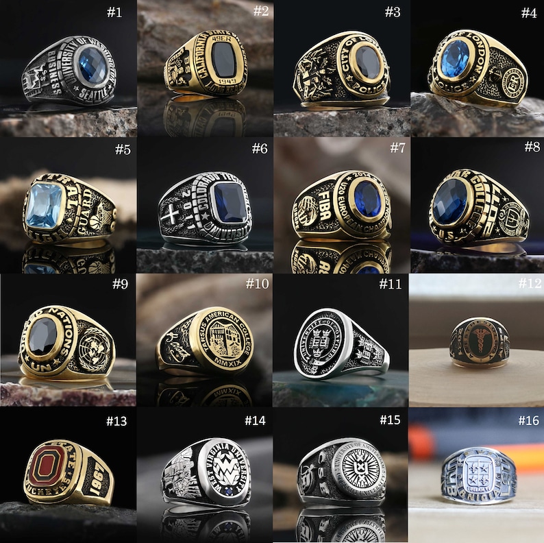 925 Sterling Silver Signet Ring, Logo Ring, United Nations Ring ...