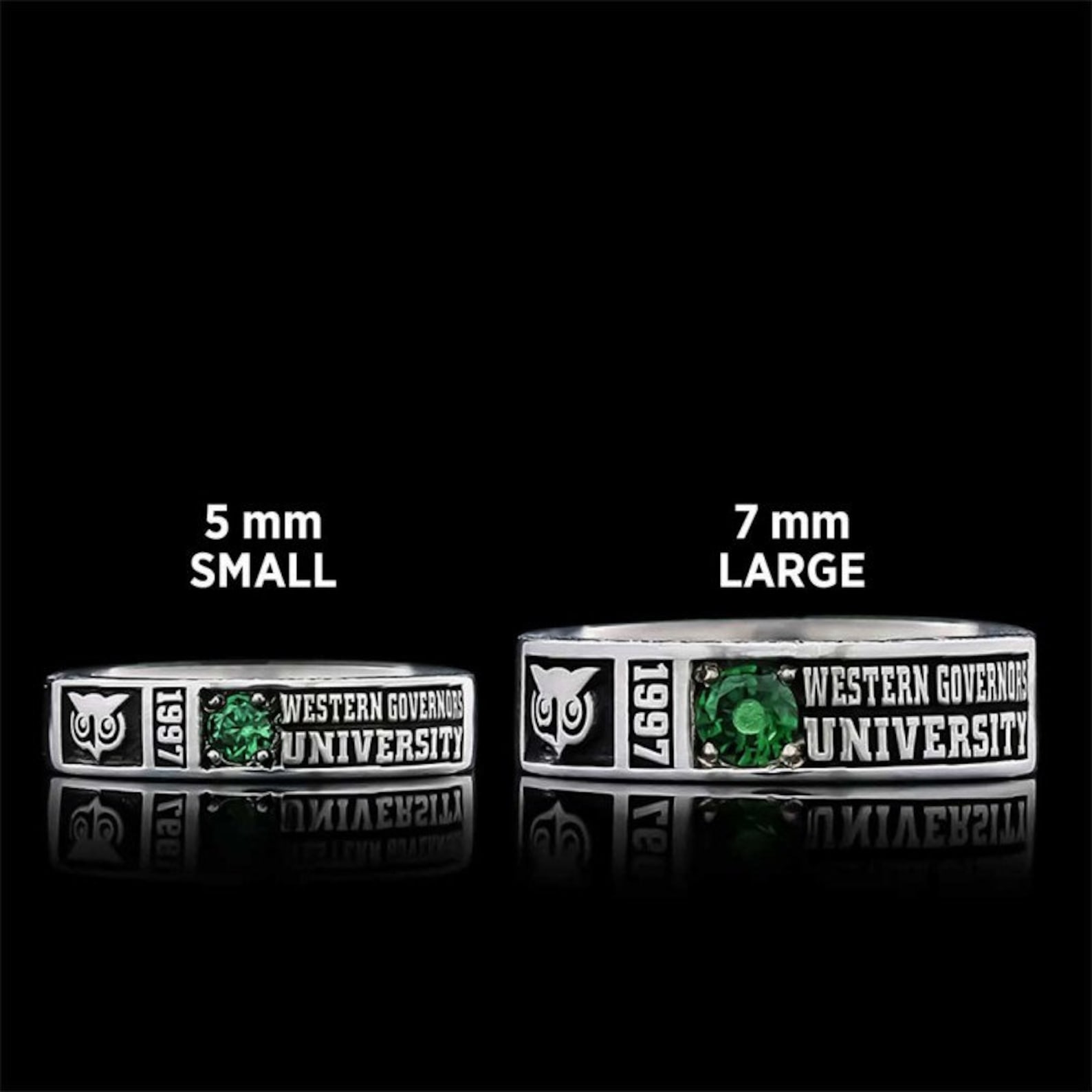 Western Governors University,class Ring,personalized School College ...