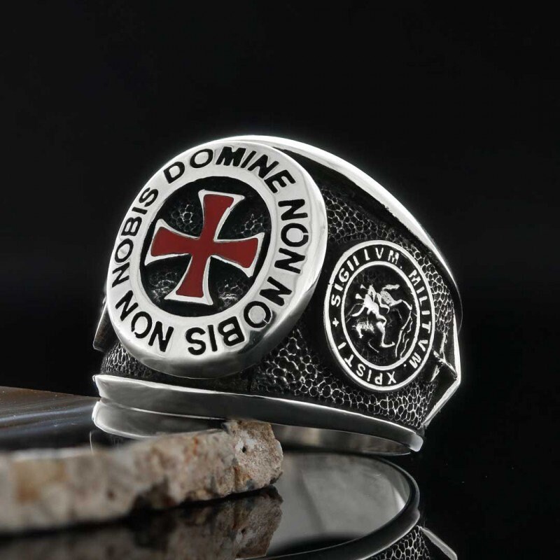 Knight Templar Ring - Etsy