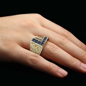 Silver L Letter Ring, L Alphabet Ring, A-Z Initial Ring, Silver ...