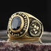 925 Sterling Silver Signet Ring, Logo Ring, United Nations Ring ...