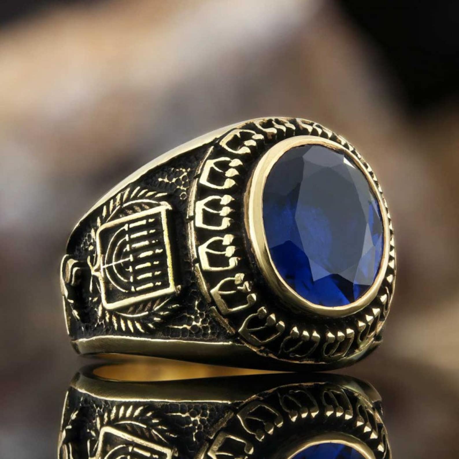 Silver Hebrew Ring Jewish Jewelry Judaica Ring Israeli - Etsy