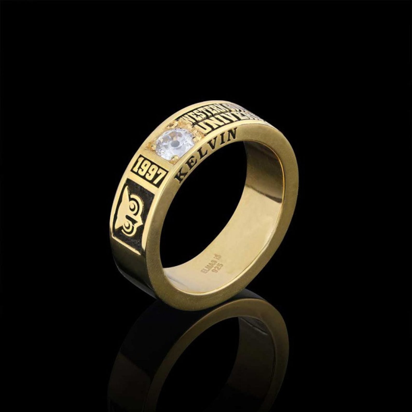 Western Governors University,class Ring,personalized School College ...