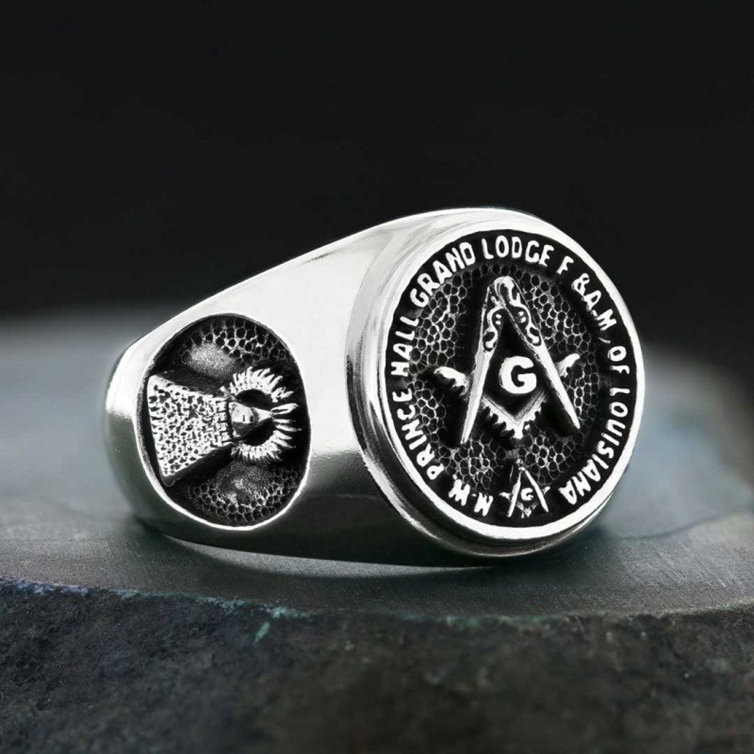 Celtic Lodge Masonic Ring, Silver Lodge Masonic Ring, Silver Customized ...