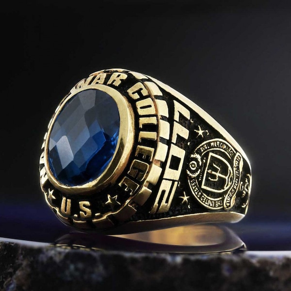 Us Naval Academy Ring - Etsy