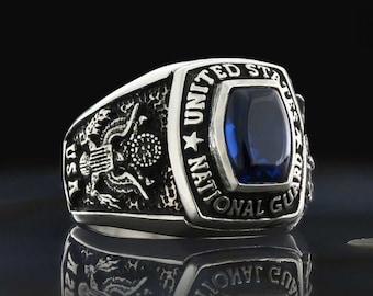 Army National Guard Ring - Etsy
