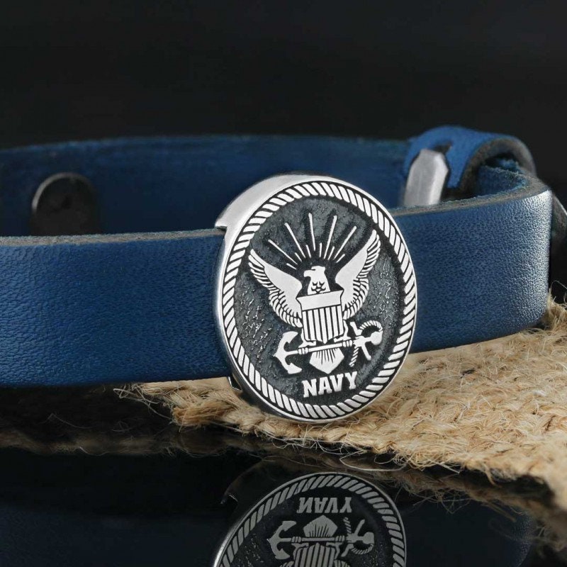 Us Navy Bracelet - Etsy