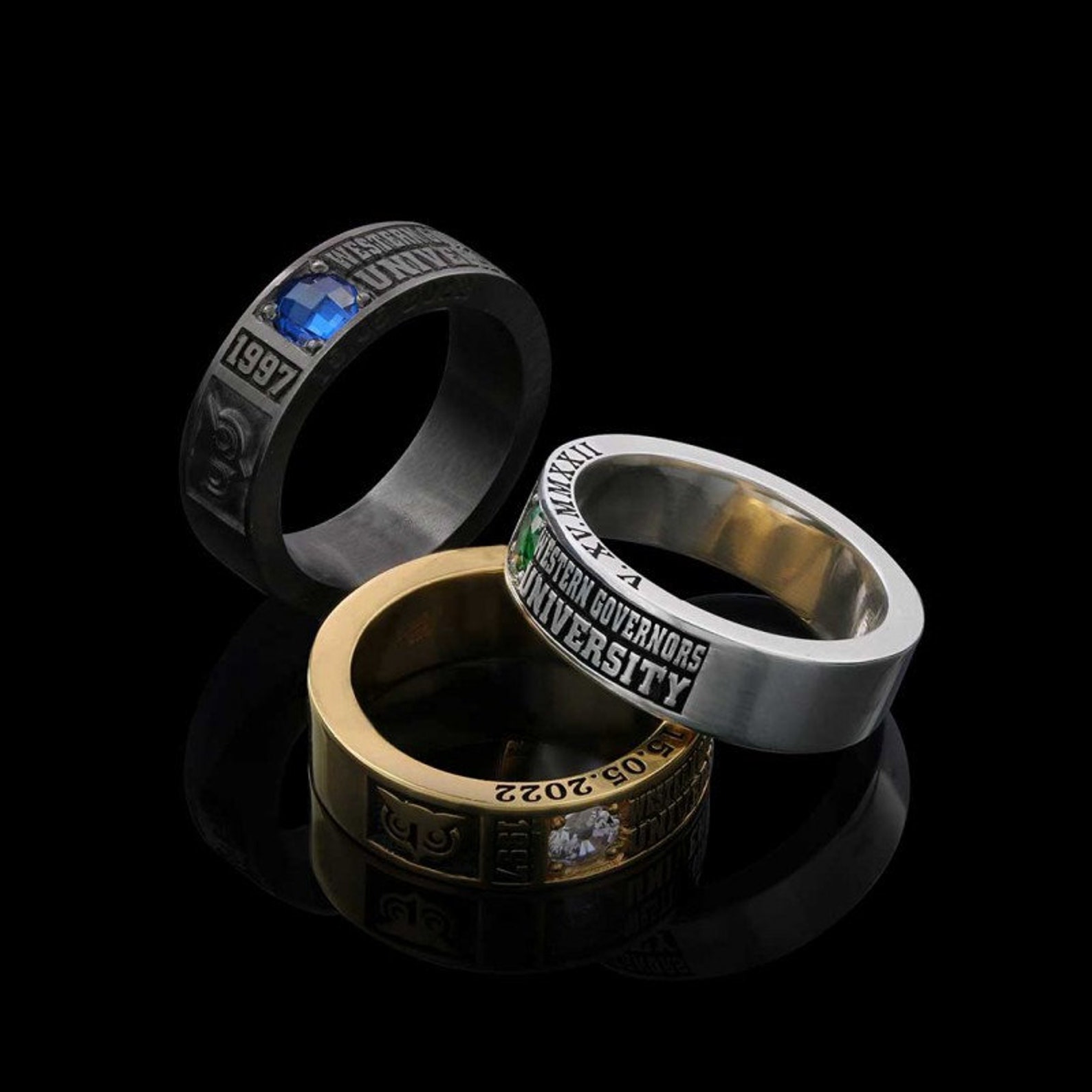 Western Governors University,class Ring,personalized School College ...