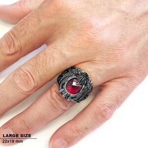 Silver Chi Rho Ring, Christogram Ring, Sword Christianity Gift, Roma ...