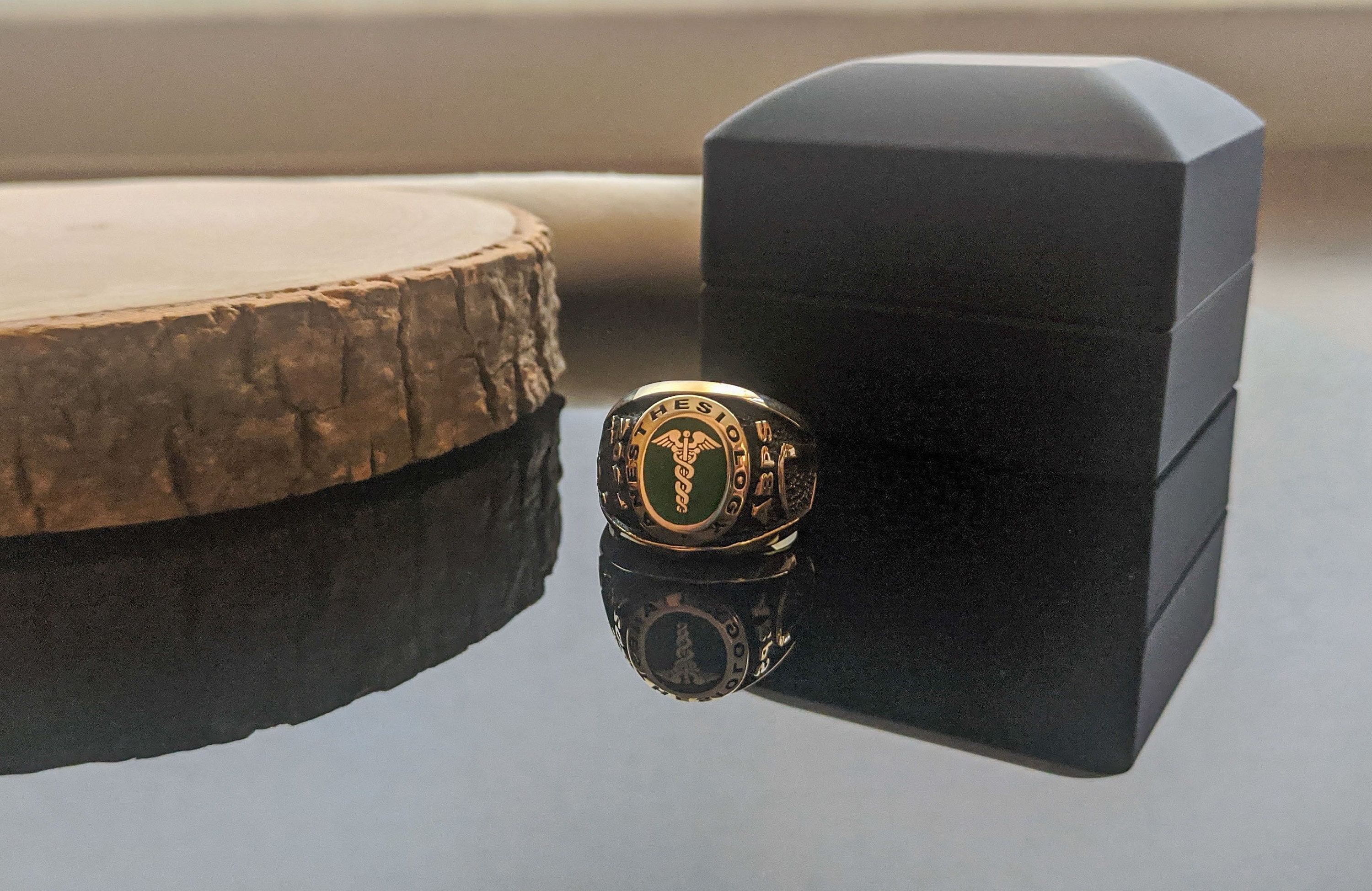 Custom College Class Ring School Ring Gold Signet Ring | Etsy