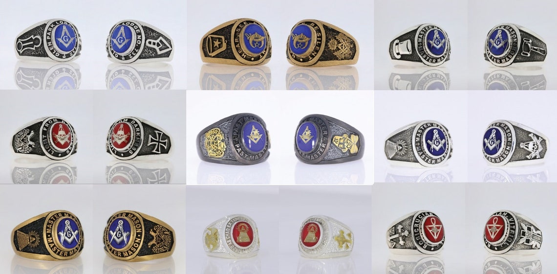 Custom College Class Ring School Ring Gold Signet Ring - Etsy