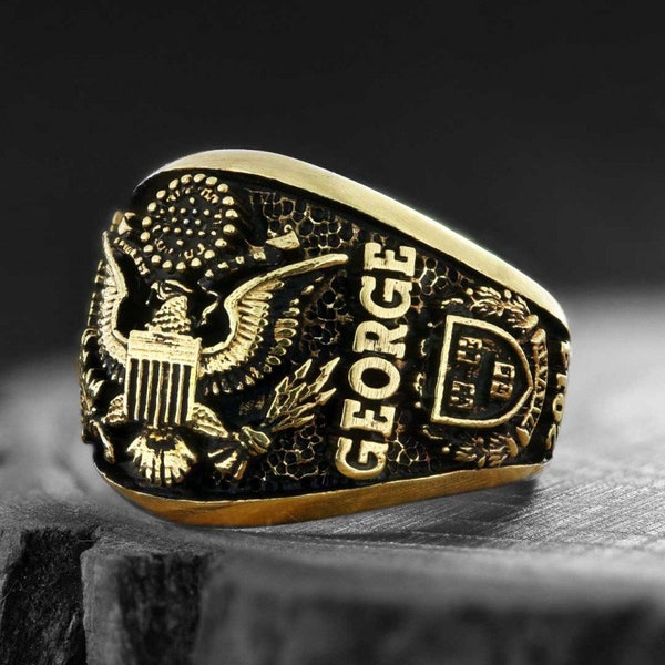 Mens Us Army Ring - Etsy