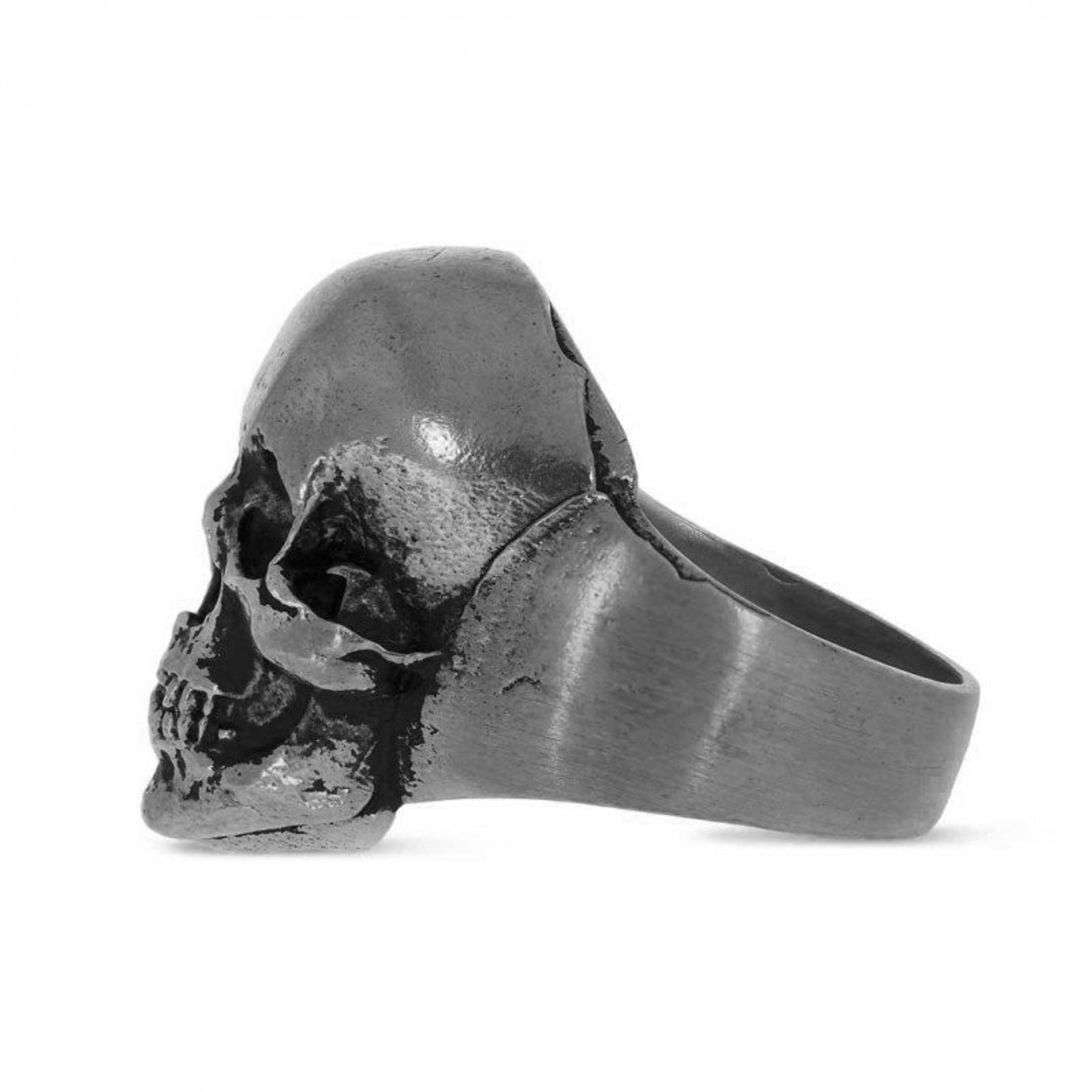 Gothic Skull Ring Silver Skull Ring Gothic Silver Skull | Etsy