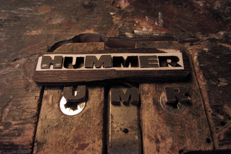 HUMMER LOGO Wooden Keychain - Etsy UK