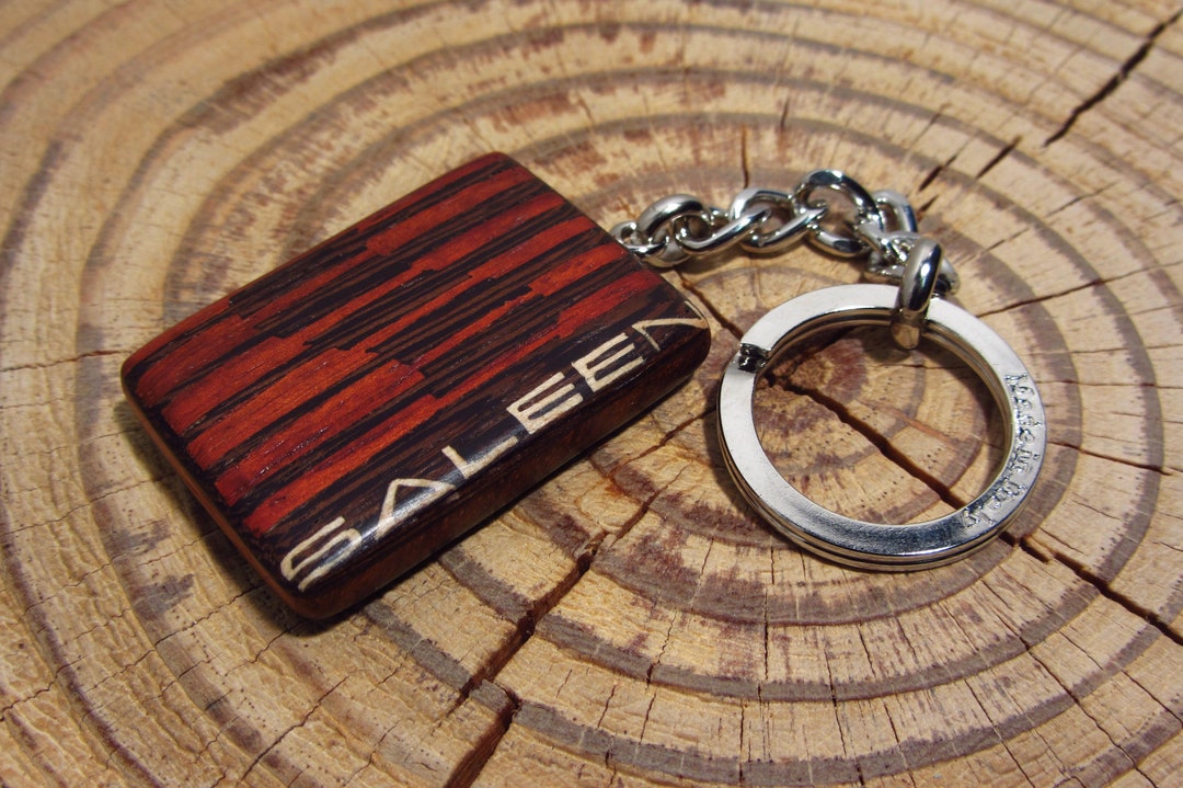 SALEEN LOGO Wooden Keychain - Etsy