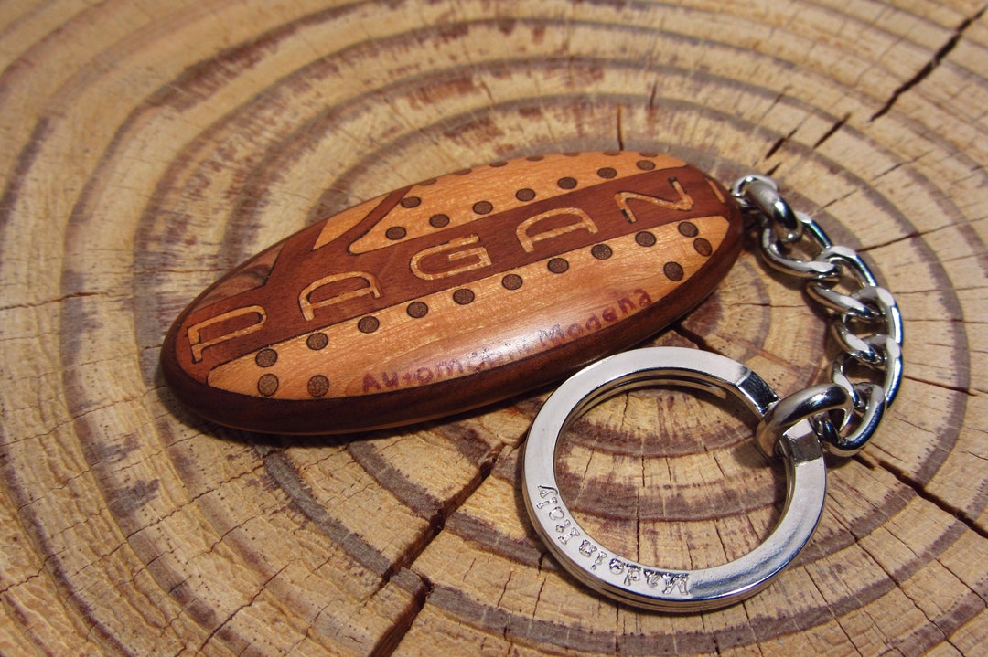 PAGANI LOGO Wooden Keychain - Etsy