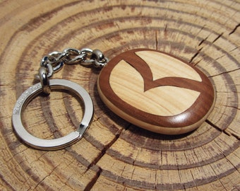 Mazda Logo Keychain - Etsy