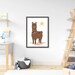 Llama Nursery Print, Llama Decor, Alpaca Art, Llama Baby Decor, Boho ...