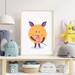 Kids Cute Monster Art Print, Monster Poster, Funny Monster Nursery Wall ...