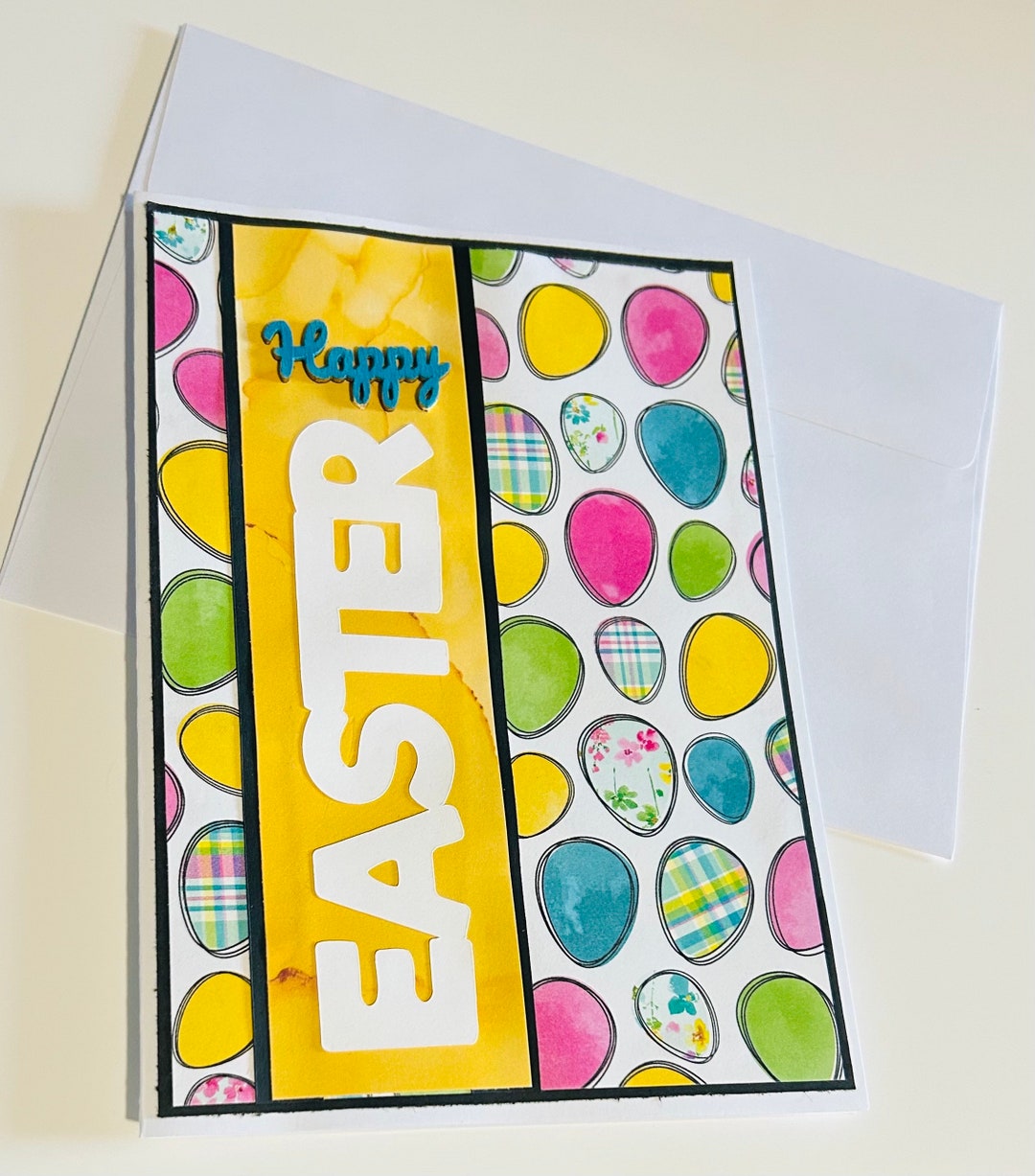 Set of Five Easter Cards With Envelopes - Etsy