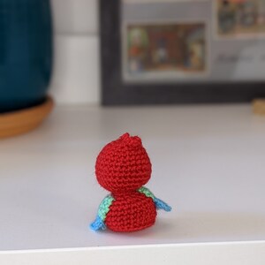 Parrot, Amigurumi, Crochet Animal, Key Ring, Hanging, Decoration - Etsy