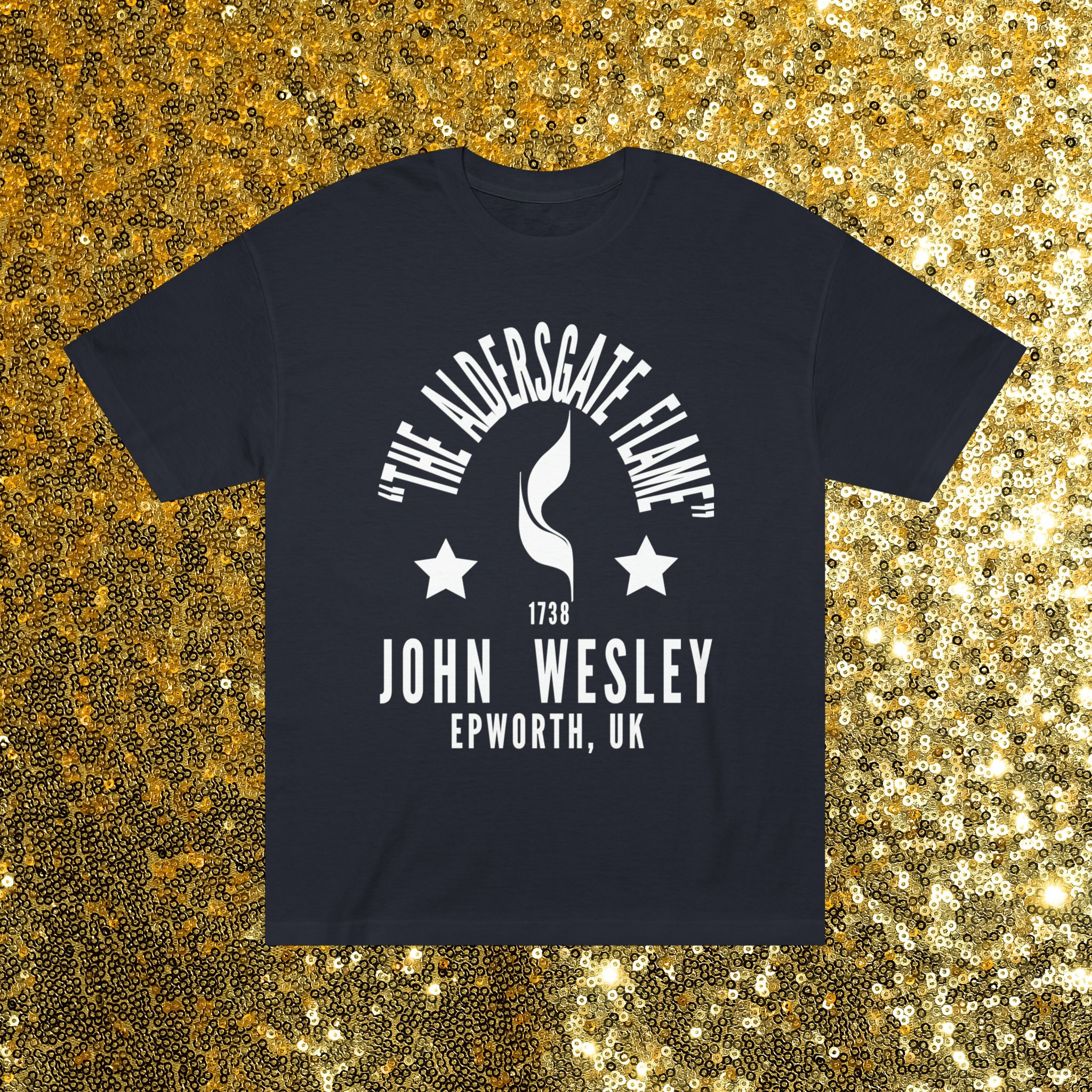 John Wesley Aldersgate Tee - Etsy