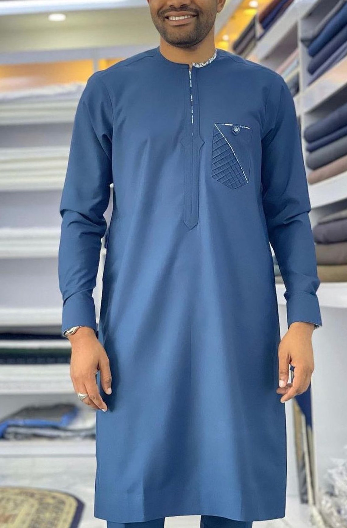 African Men Clothing Kaftan African Men Shirt and Down - Etsy