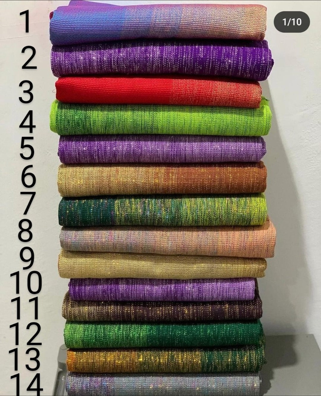 Ghana Authentic Handwoven Blue, Gold and White Kente 6 Yards Kente ...