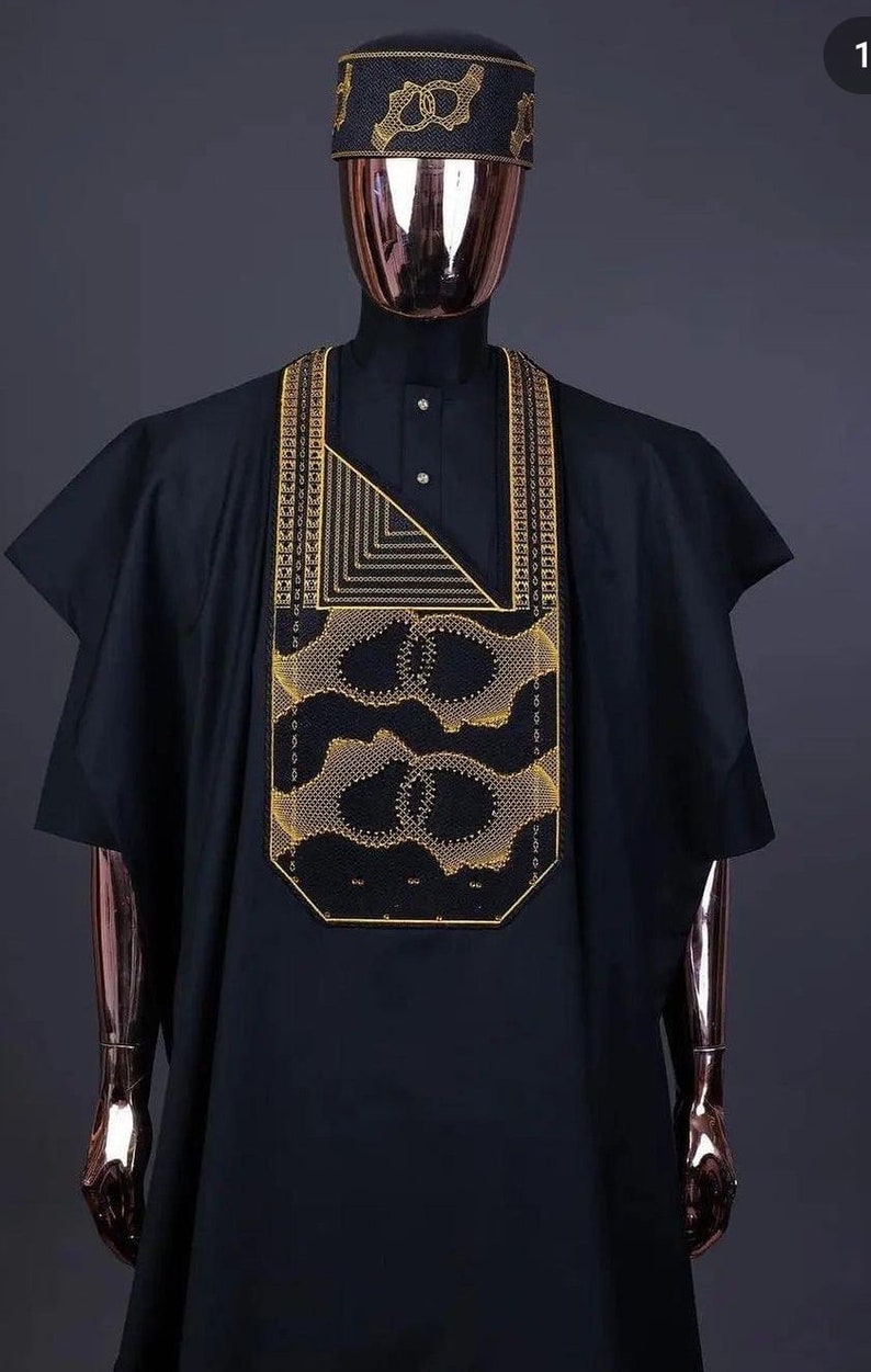 AGBADA, African AGBADA, African Men's Clothing, African Wedding Suit ...