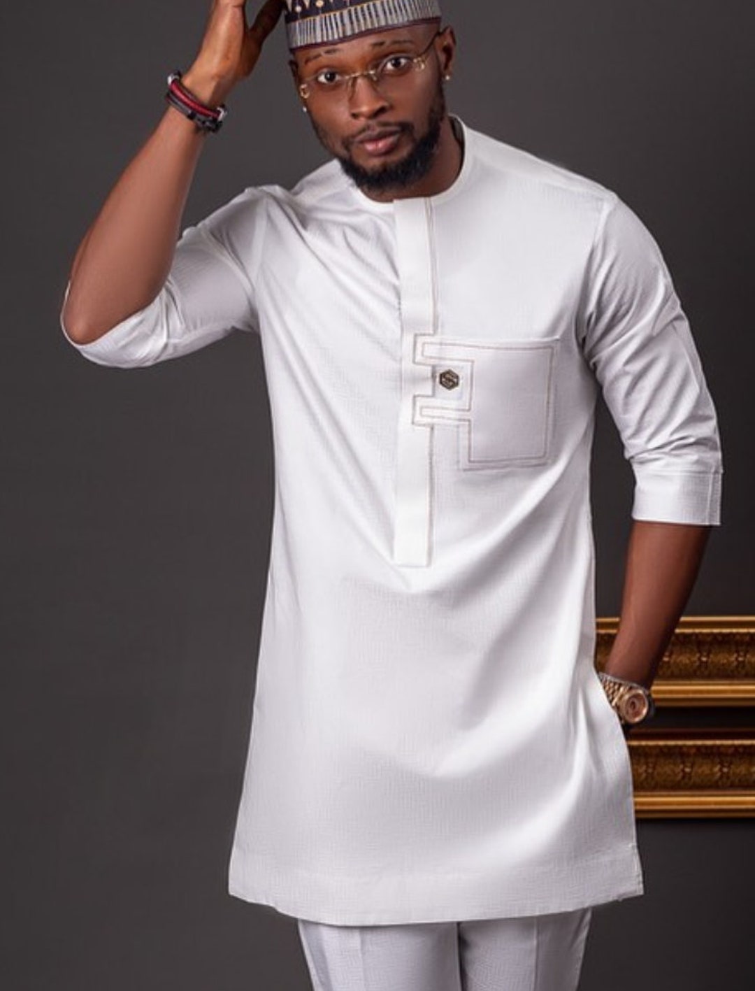 African Dashiki Set, Matching Shirt and Pant/african Clothing / African ...