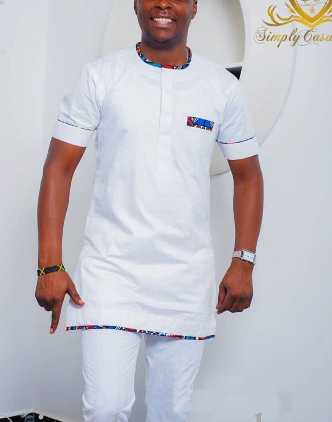 African Dashiki Set, Matching Shirt and Pant/african Clothing / African ...