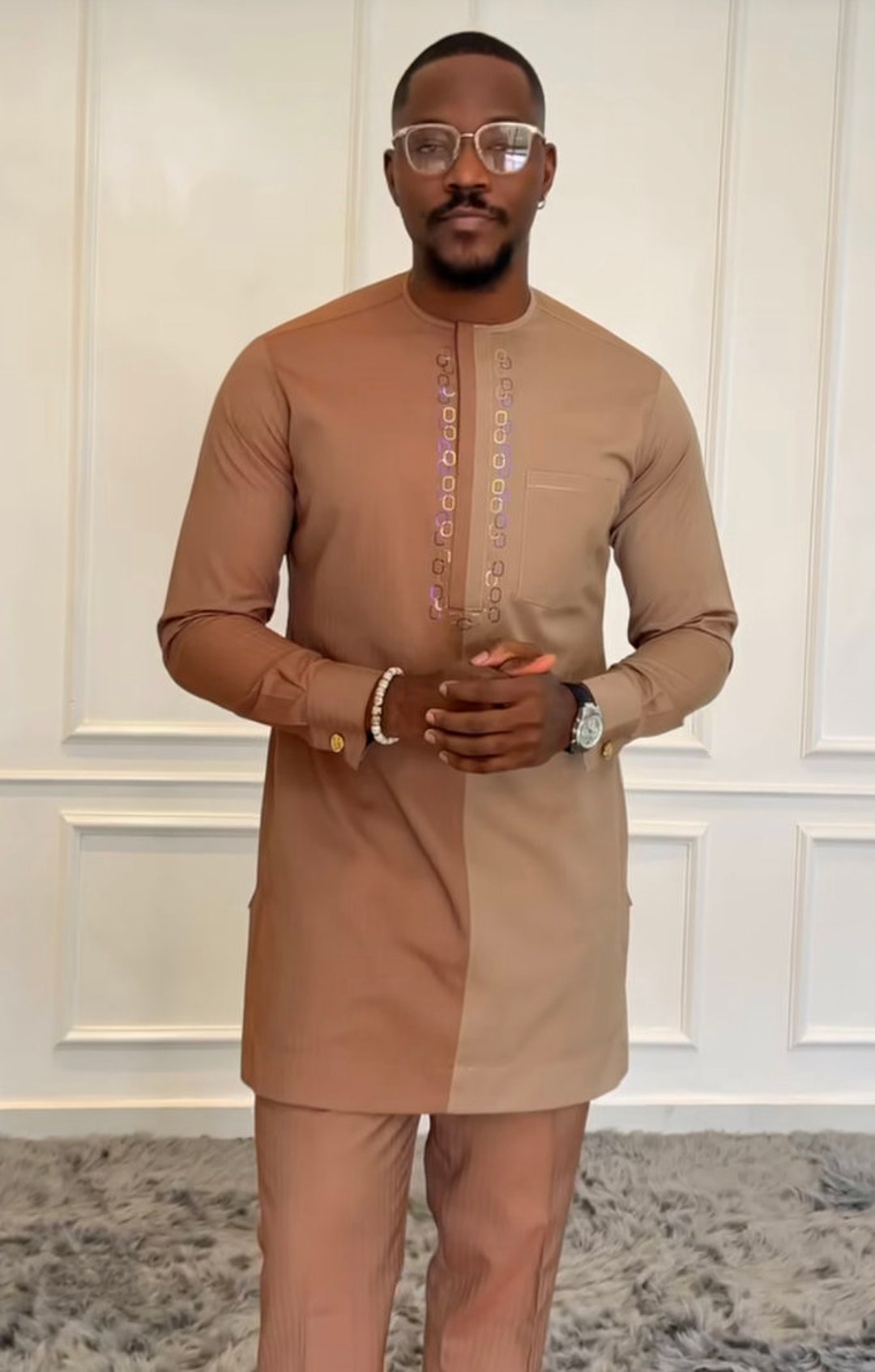 African Dashiki Set, Matching Shirt and Pant/african Clothing / African ...
