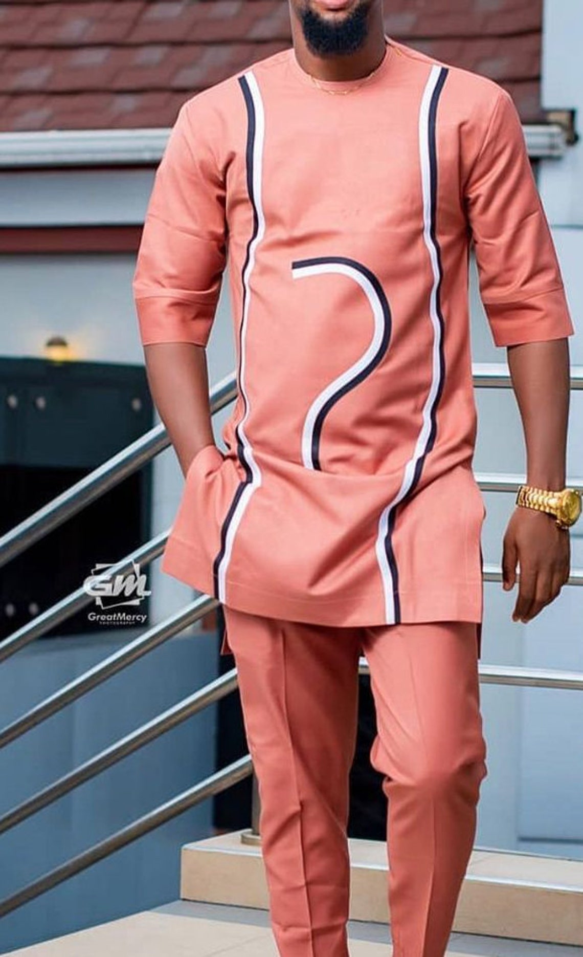 Men's Dashiki Clothing African Dashiki Suit African - Etsy