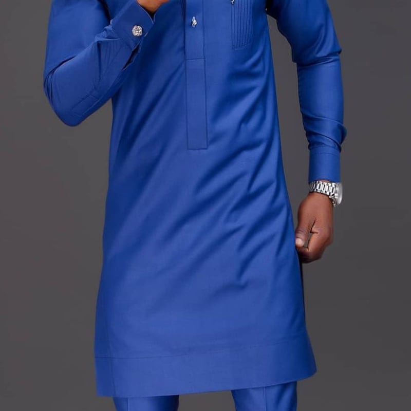 Navy Blue Mens African Outfit - Etsy
