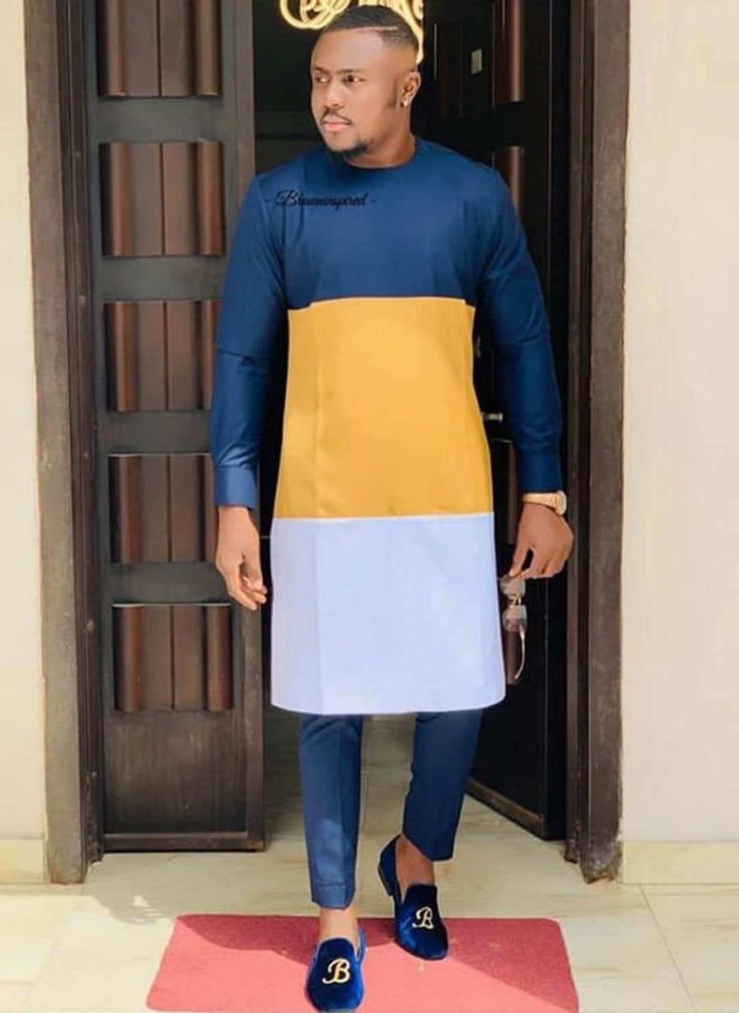 African Dashiki Set, Matching Shirt and Pant/african Clothing / African ...