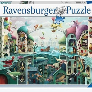 Ravensburger If Fish Could Walk 2000 Piece Puzzle - Brand New Sealed ...