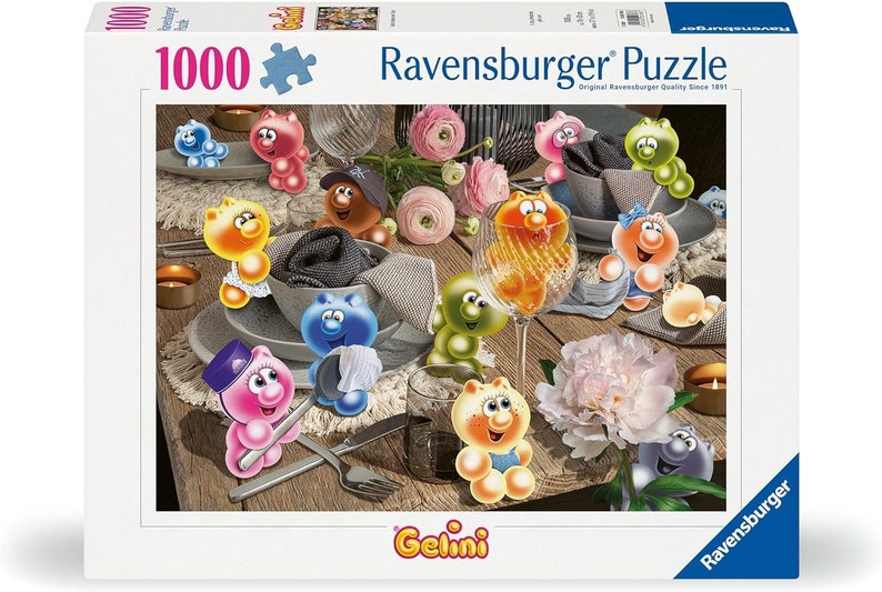Ravensburger Gelini Set the Table 1000 Pc Puzzle - Brand New Sealed ...