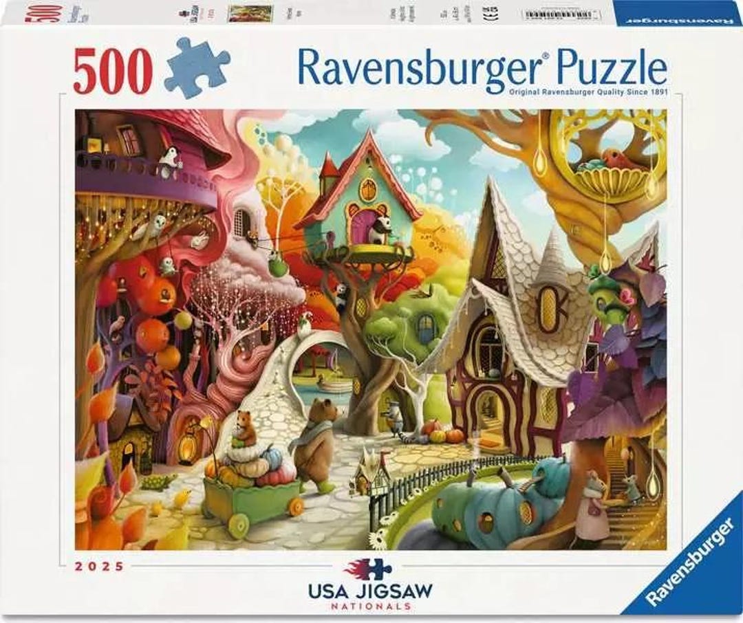 Ravensburger Demelsa Haughton Home Sweet Home 500 Pc Puzzle - Brand New - Fast and Free Shipping ...
