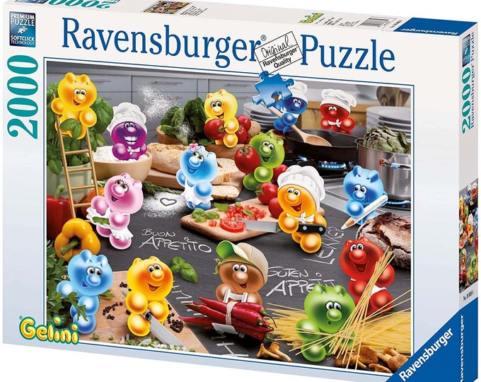 Ravensburger Gelini Passionate Cooks! 2000 Piece Puzzle - Brand New ...