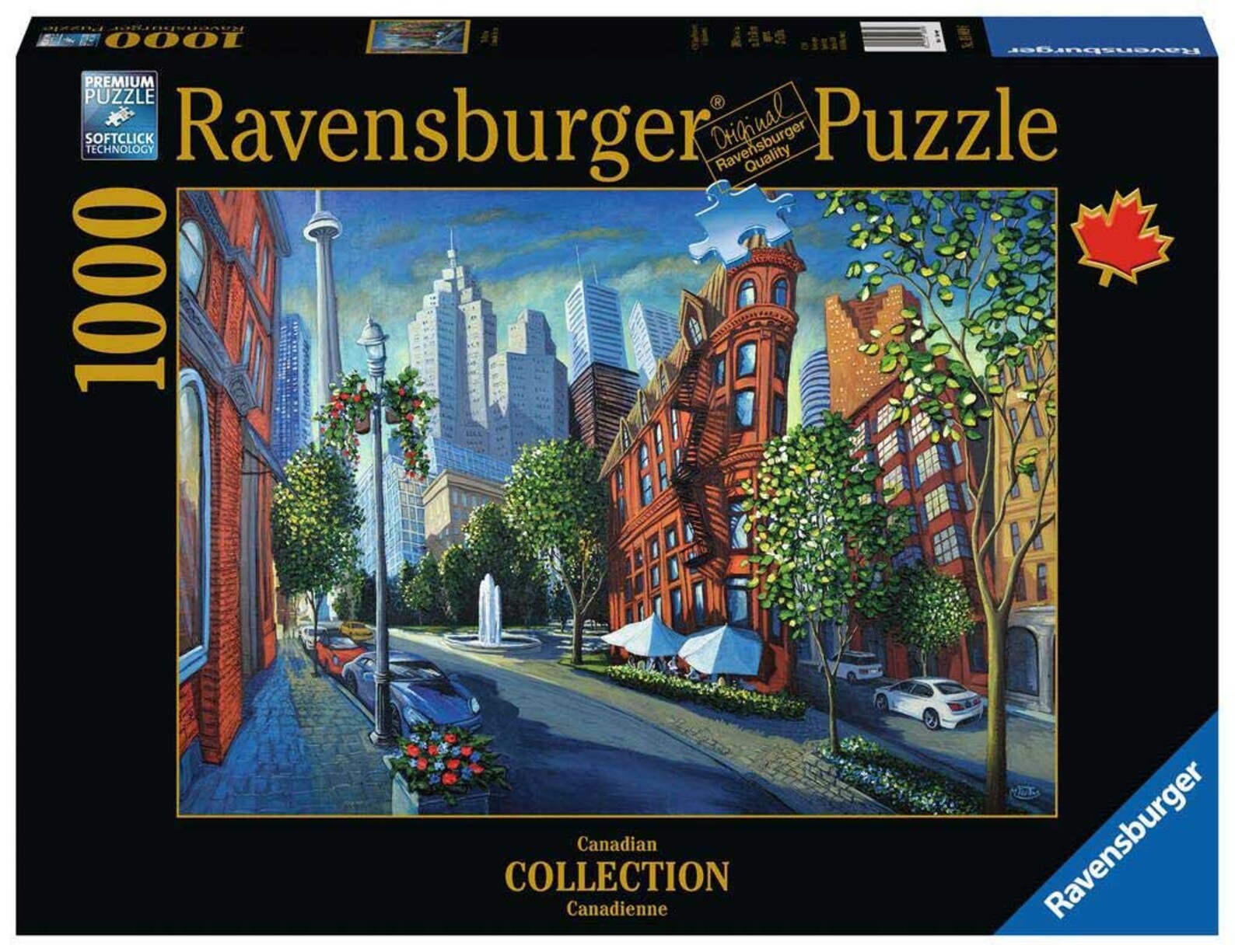 Ravensburger Canadian Collection the Flat Iron 1000 Piece Puzzle Brand ...