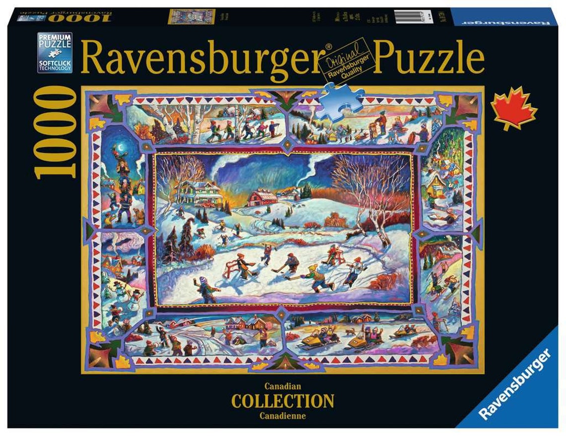 Ravensburger Canadian Collection Canadian Winter 1000 Pc Puzzle - Brand ...