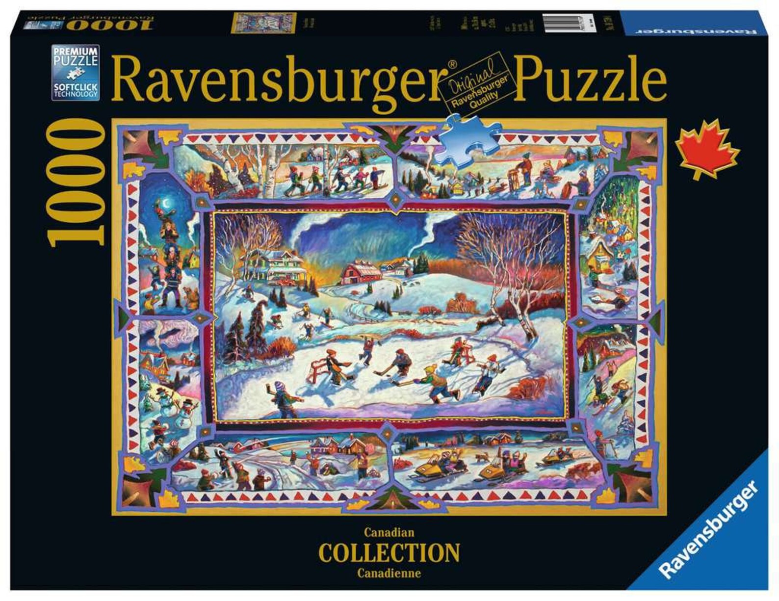 Ravensburger Canadian Collection Canadian Winter 1000 Pc Puzzle - Brand ...