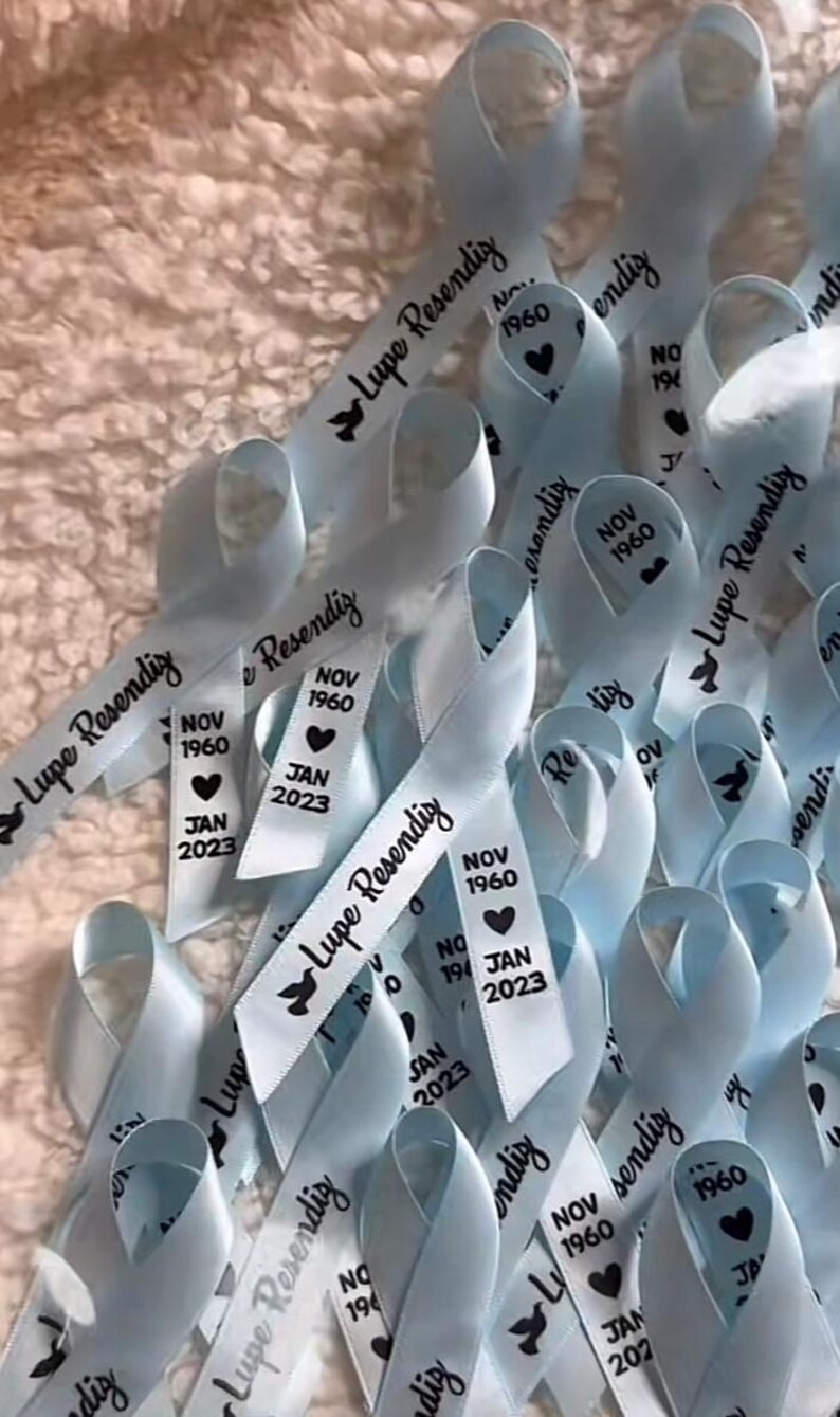 Memorial Ribbons - Etsy