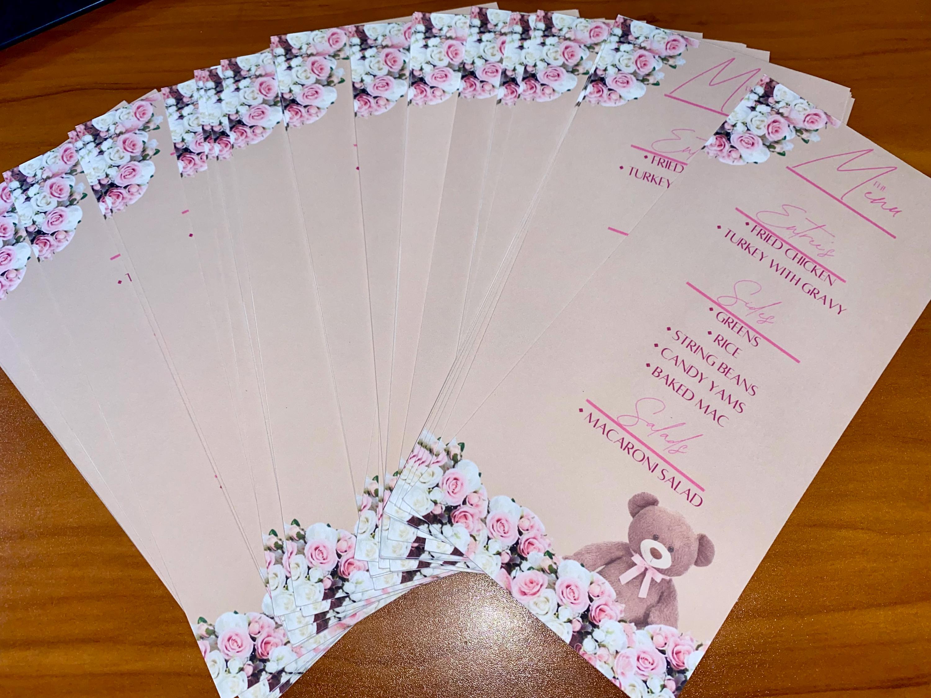 Custom 4x9" Rack Cards Printing - Etsy
