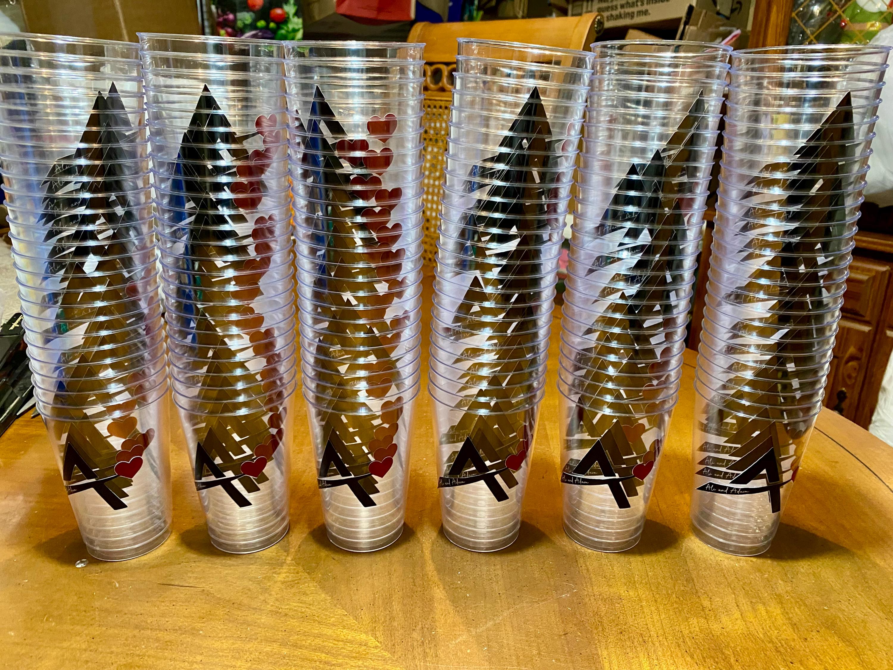 Custom Party Cups (plastic) - Etsy