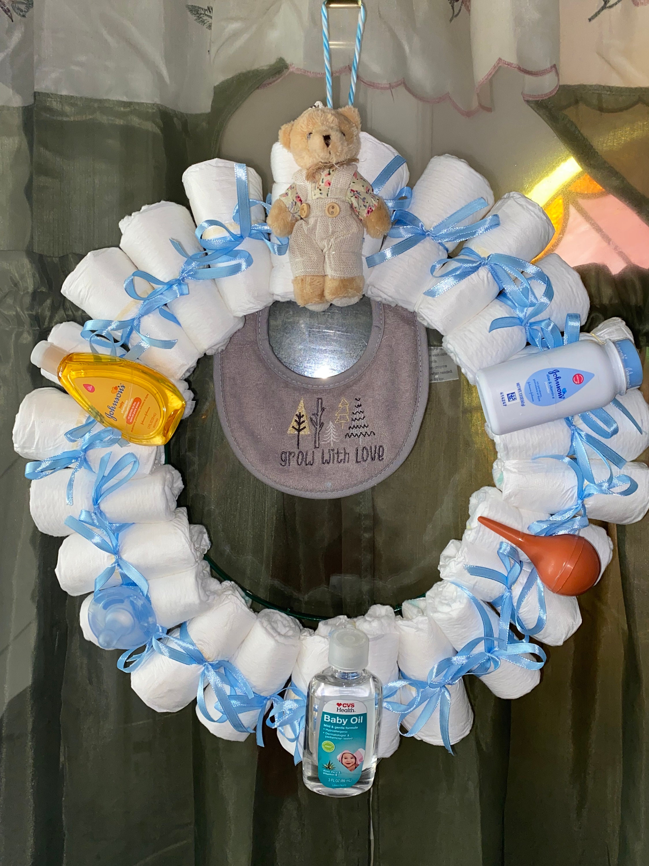 Diapers Wreath - Etsy
