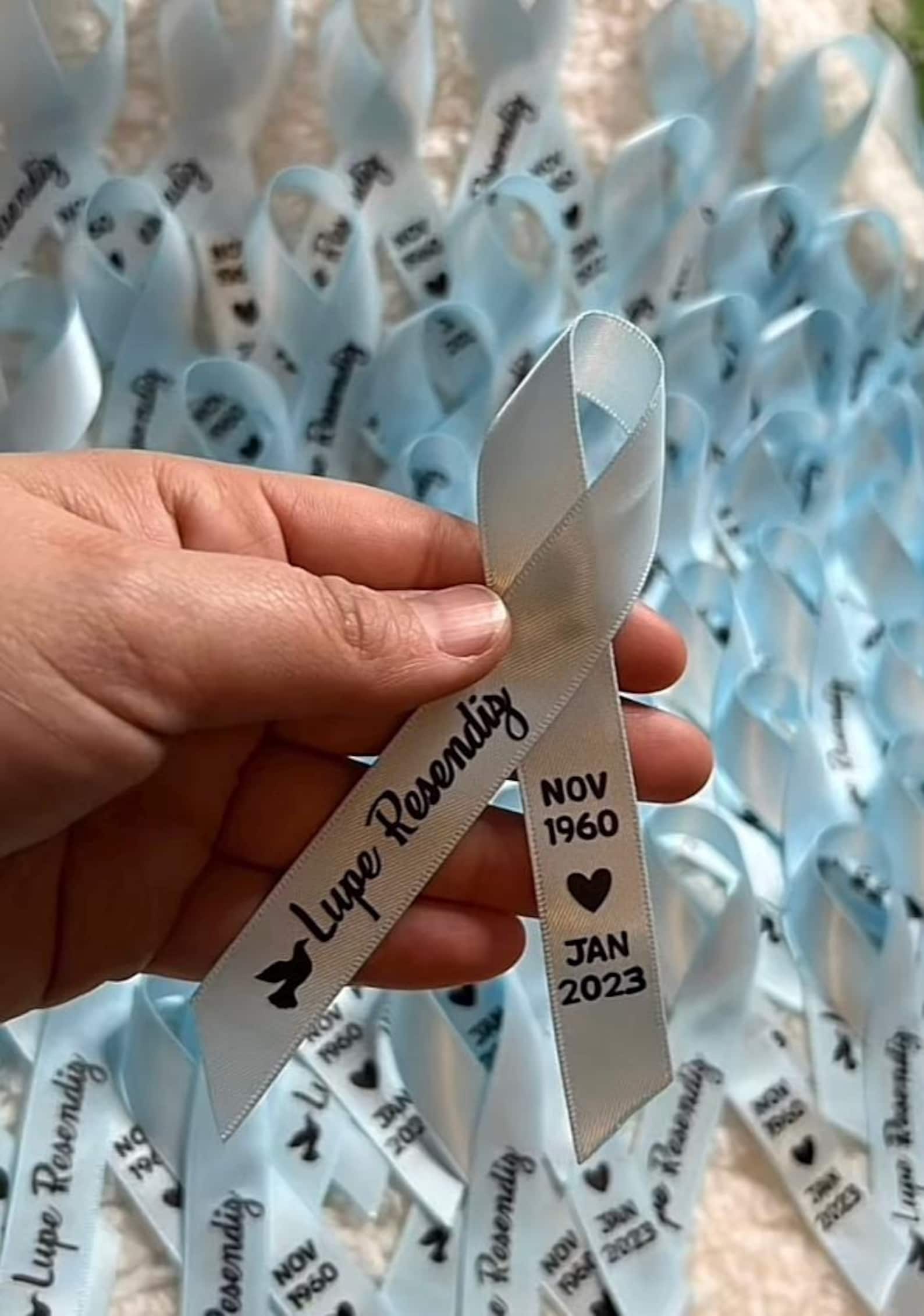 Memorial Ribbons - Etsy