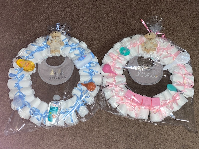 Diapers Wreath - Etsy